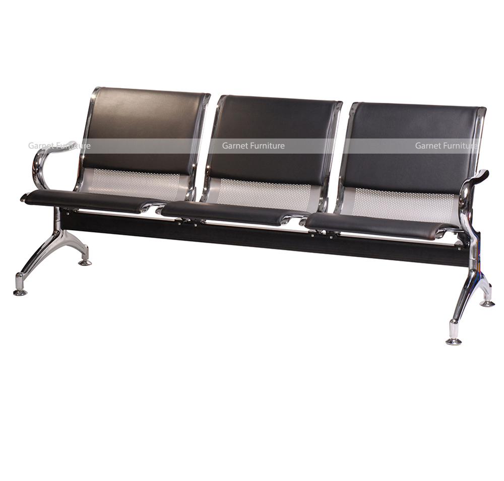 Airport Three Seater Bench | Garnet Furniture - Garnet Furniture